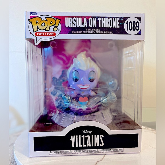 Funko | Toys | Funko Pop Deluxe Disney Villains Ursula On Throne | Poshmark